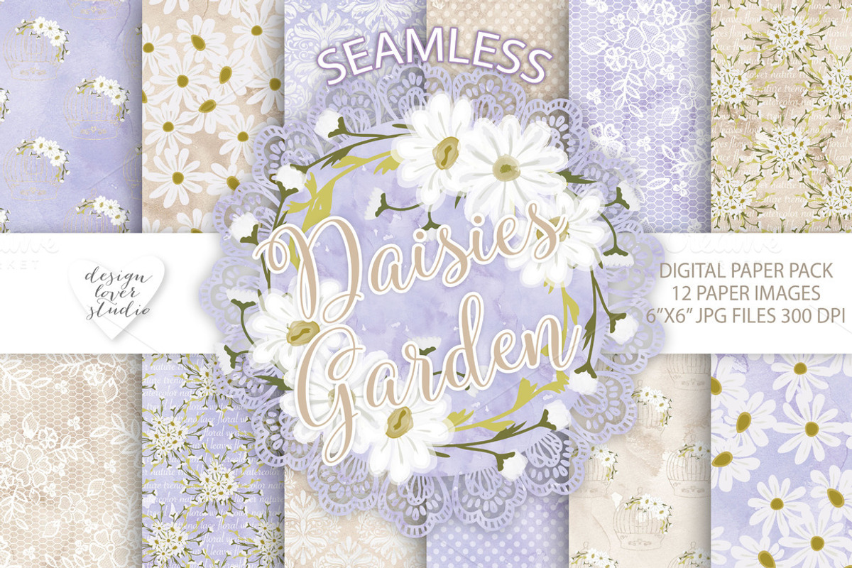 Watercolor digital paper MEGABUNDLE, a Pattern Graphic by designloverstudio