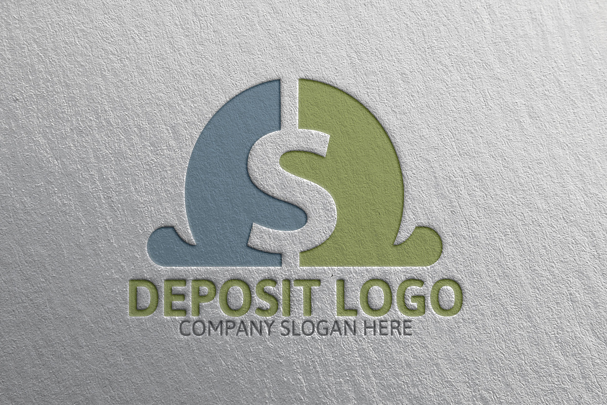 Deposit Logo, a Branding & Logo Template by Josuf Media