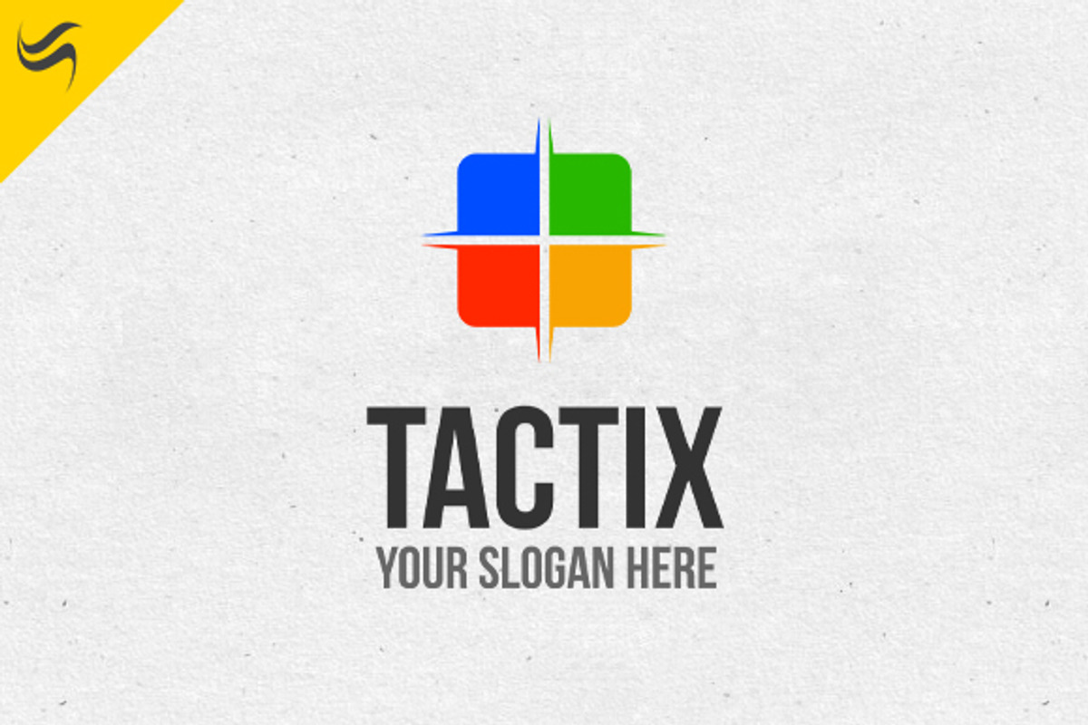 Tactix Logo Template, a Branding & Logo Template by sah.bro