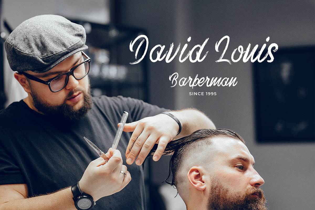 Monilea Brush Handwritten, a Script Font by UICreative