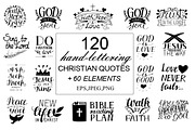 120 CHRISTIAN QUOTES | Illustrations ~ Creative Market