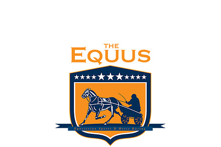 Equus Harness Racing Logo | Branding & Logo Templates ~ Creative Market