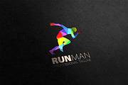 Running Man Logo, a Branding & Logo Template by essegraphic