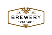 brewery company logo, a Branding & Logo Template by Atlantis X Nurman Arbai