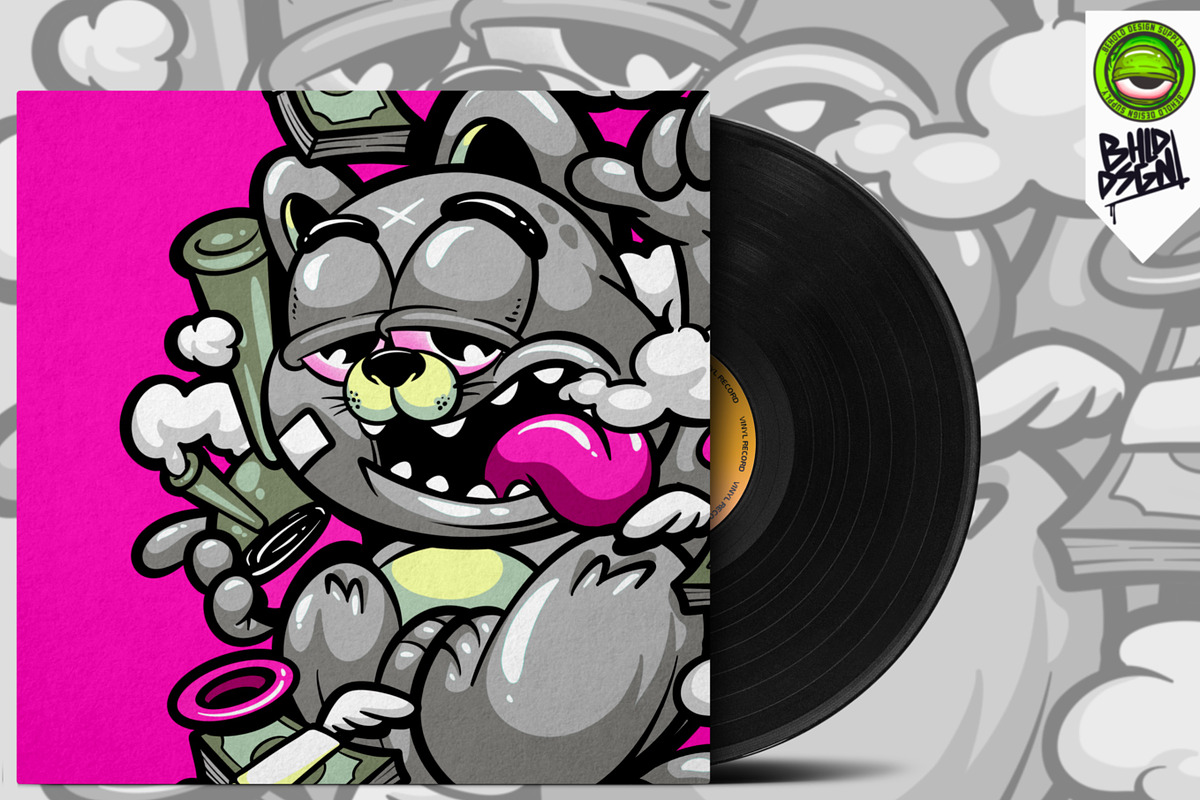 PUFF AND FLY - artwork, an Illustration by Behold design supply