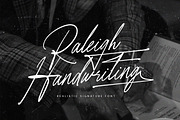 Raleigh Handwriting - Signature Font, a Script Font by Bale Type ...