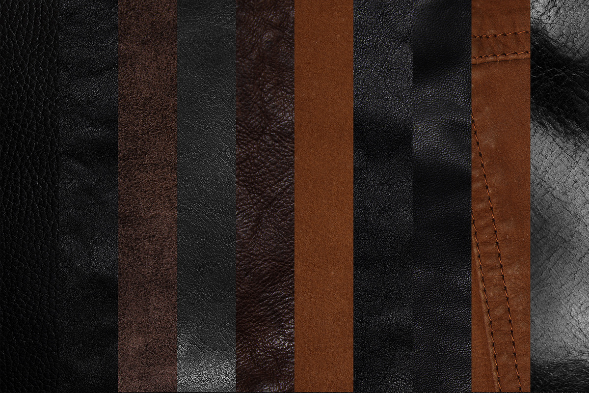 20 Leather Textures, a Texture Graphic by CCPreset