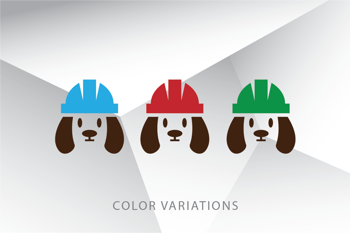 Construction Dog Logo Template, a Branding & Logo Template by Heavtryq ...