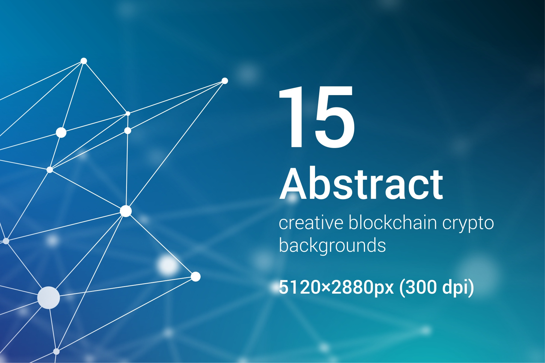 15 Blockchain Backgrounds Set 1, a Texture Graphic by karetniy