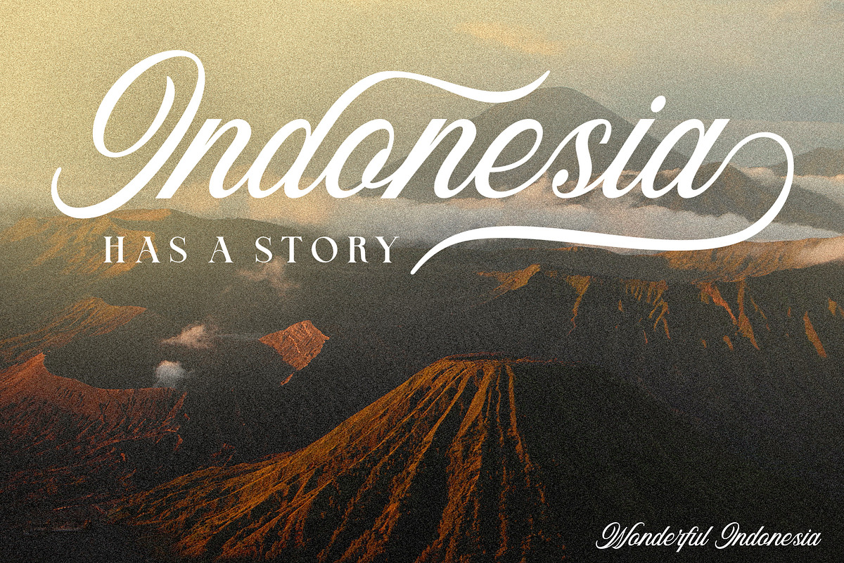 Nolian Script, a Script Font by ngene | Creative Market