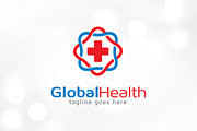 Global Health Logo Template, a Branding & Logo Template by gunaonedesign