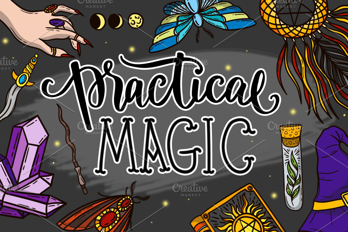 Practical magic - design bundle, an Object Graphic by Beauty Drops