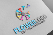 Flower Logo, a Branding & Logo Template by Josuf Media