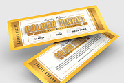 Golden Ticket Invitation, an Invitation Template by Aarley Kaiven ...