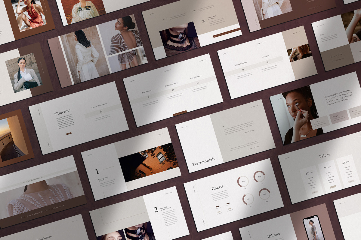 Gemini PowerPoint Presentation, a Presentation Template by SlideStation