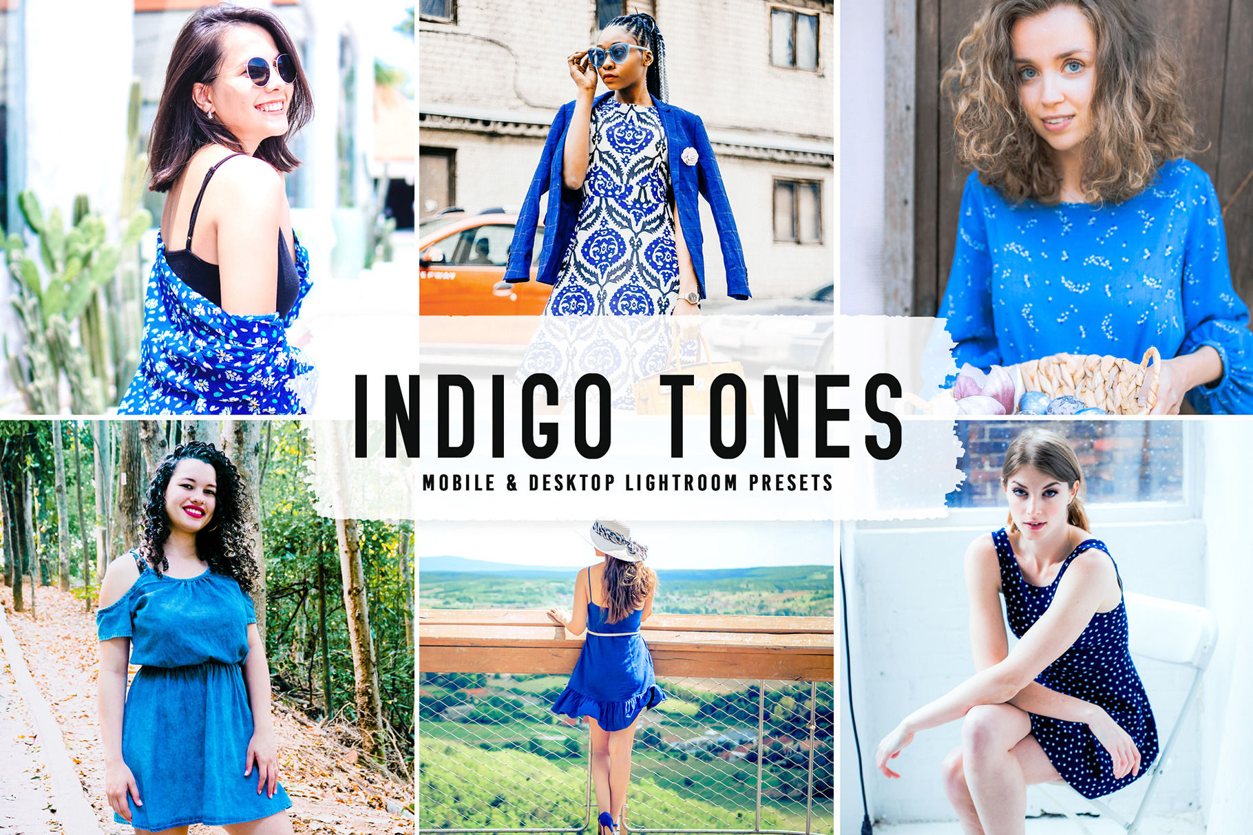 Indigo Tones Pro Lightroom Presets | Creative Market