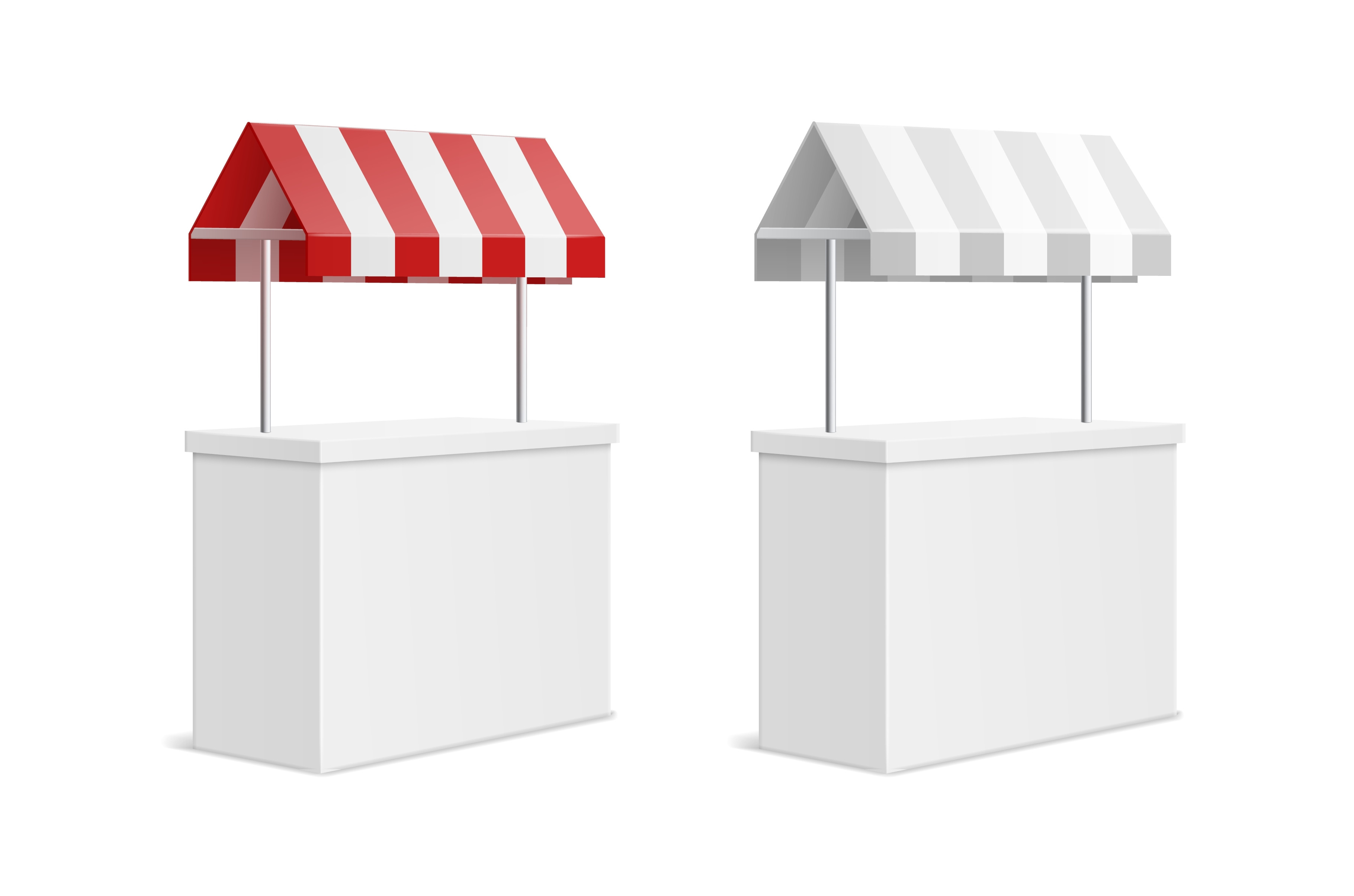 Promotion counter. 3d exhibition, an Object Graphic by YummyBuum