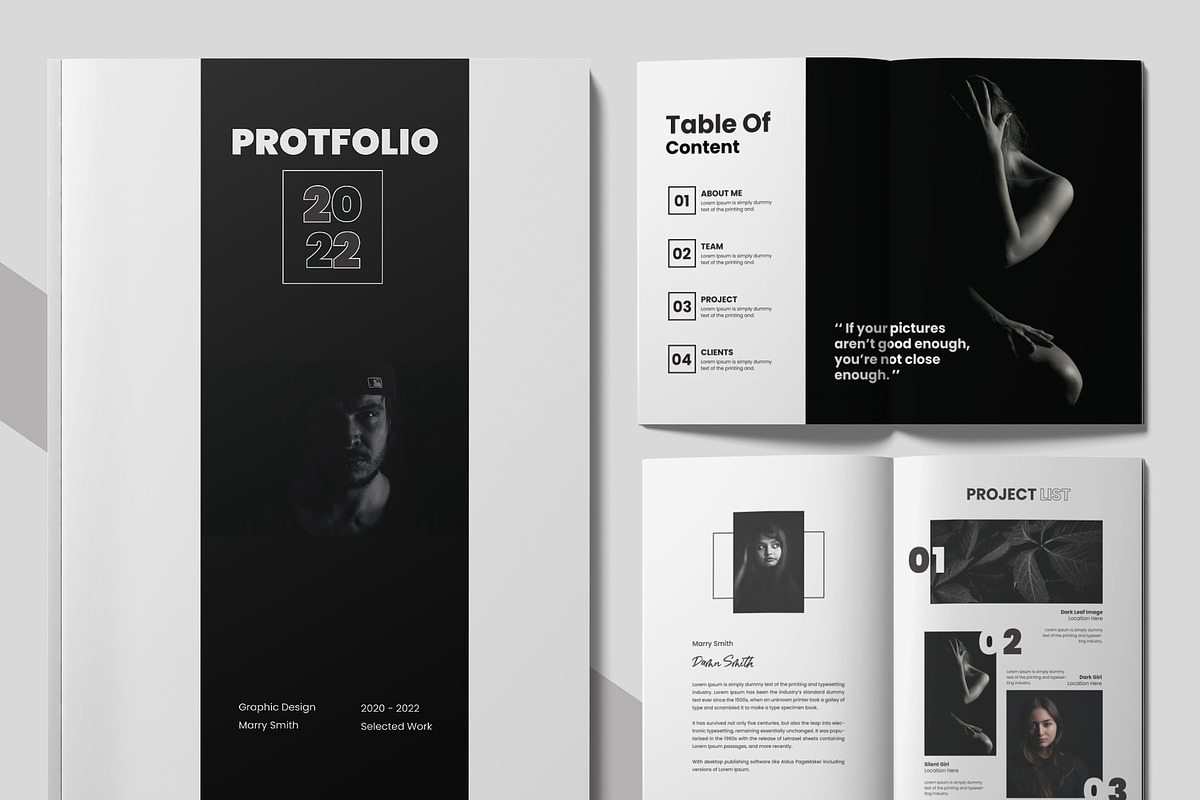 Portfolio Book Design