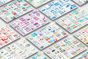 Infographic Elements Mega Bundle, a Presentation Template by alexdndz
