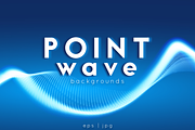 11 Point Wave Backgrounds Set#02, a Texture Graphic by GarryKillian