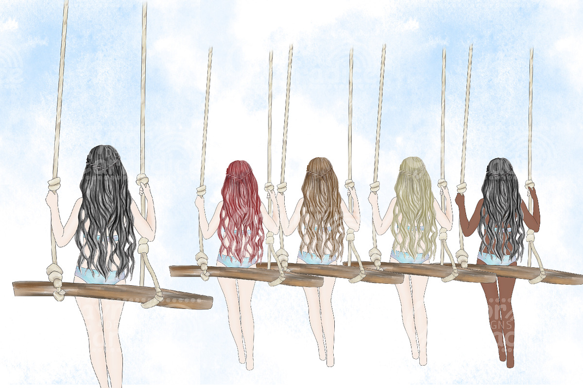 Nice and Breezy Clipart Collection, an Illustration by Gaynor Carradice ...