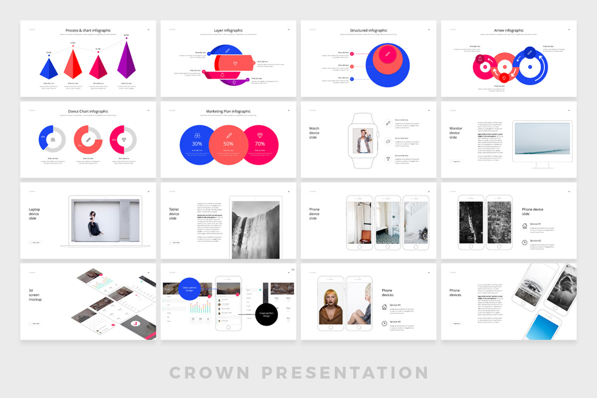 CROWN Powerpoint Template, a Presentation Template by ShapeSlide ...