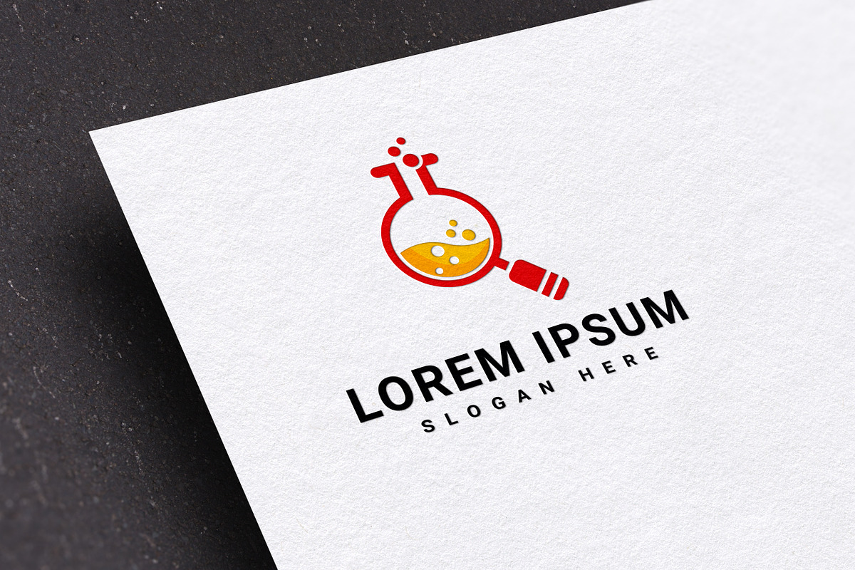 Science Laboratory Logo, a Branding & Logo Template by FRAMEABLE ...