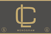 CL Monogram LC Monogram | Branding & Logo Templates ~ Creative Market