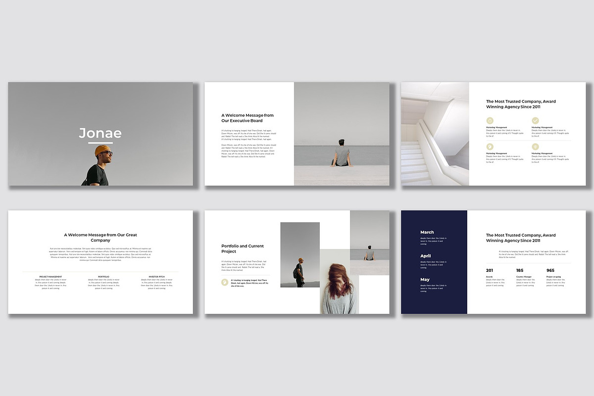 Jonae - Powerpoint Template, a Presentation Template by Tumbuh Kerja