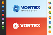 Vortex Logo | Branding & Logo Templates ~ Creative Market