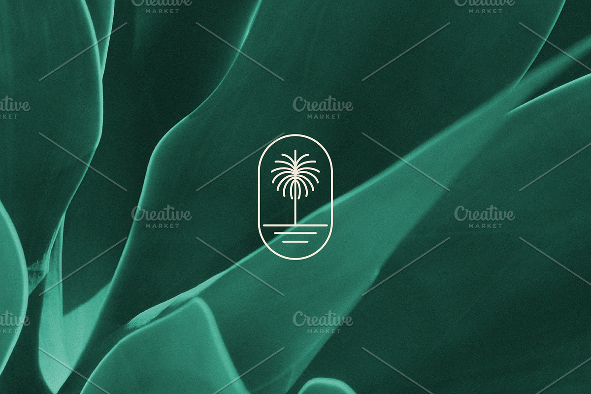 Palm logos and emblems, an Object Graphic by venimo