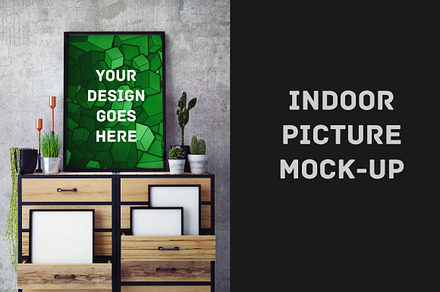 Picture Mock-up #10 | Print Templates ~ Creative Market