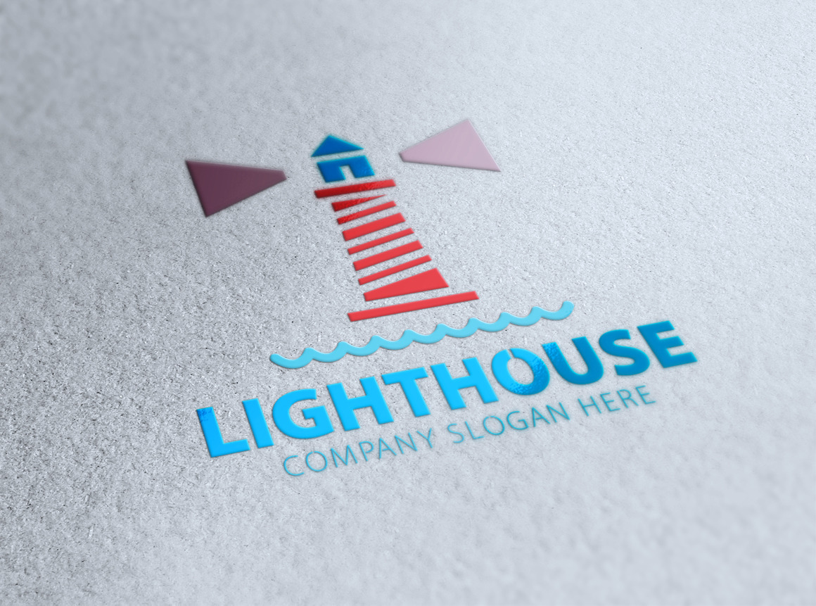 Lighthouse Logo, a Branding & Logo Template by essegraphic