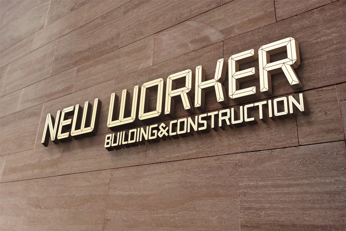 Construct family font, a Sans Serif Font by Fontop
