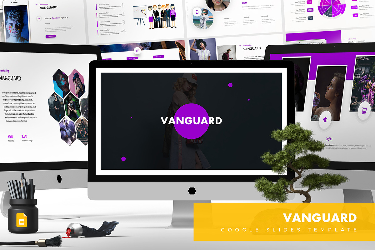 Vanguard - Google Slides Template, a Presentation Template by AQR ...