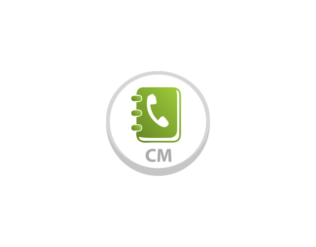CM Contact Manager App Logo Template, a Branding & Logo Template by ...