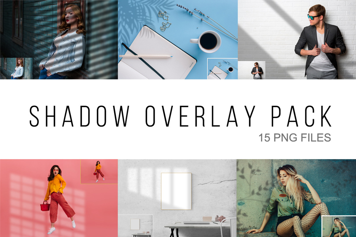 Shadow Photo Overlays PNG, a Graphic by aivos
