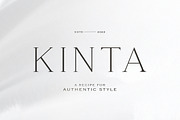 Kinta - Authentic Serif, a Serif Font by Tammami