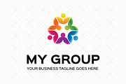 My Group Logo Template, a Branding & Logo Template by The Branding Fusion