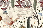 Early Awakening Seamless Pattern, a Pattern Graphic by MouseGrey
