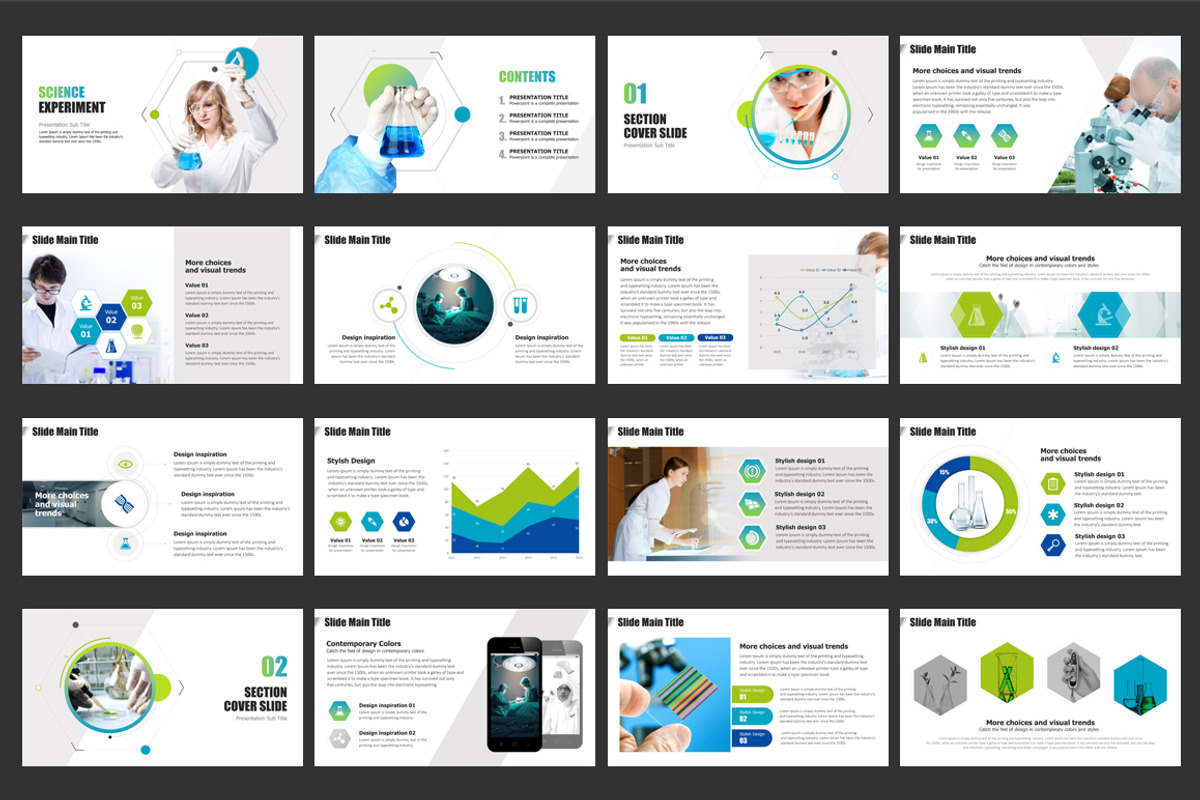 Science Experiment Template, a Presentation Template by GoodPello