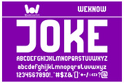 Joke font