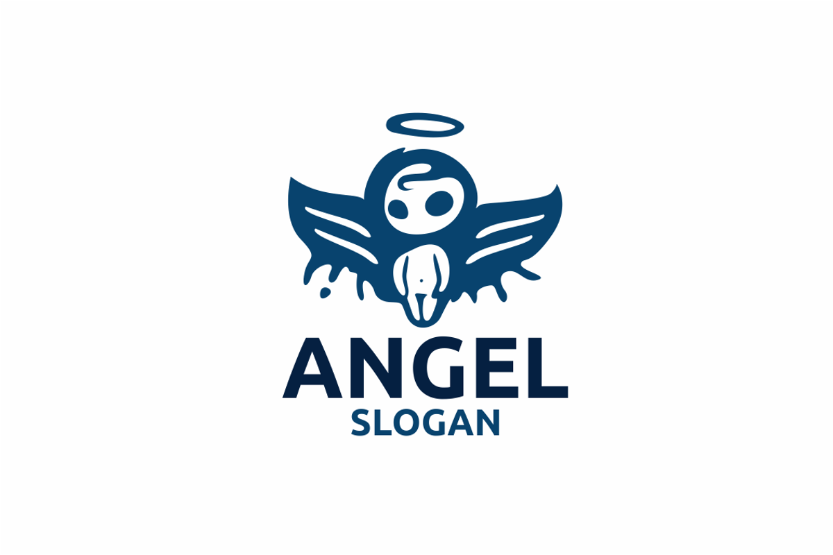 Angel Logo, a Branding & Logo Template by Metrolinevision