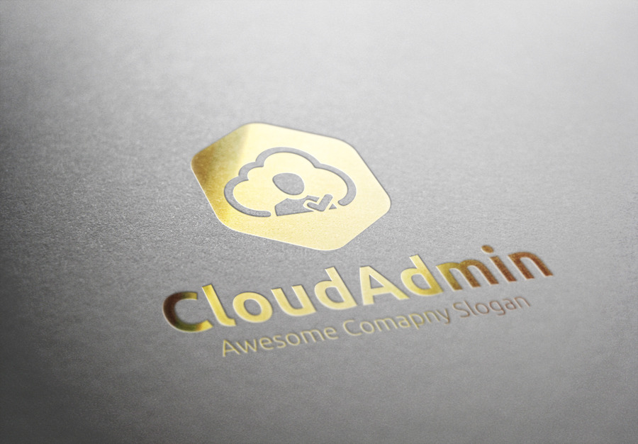 Cloud Admin, a Branding & Logo Template by Vectorwins Premium Shop