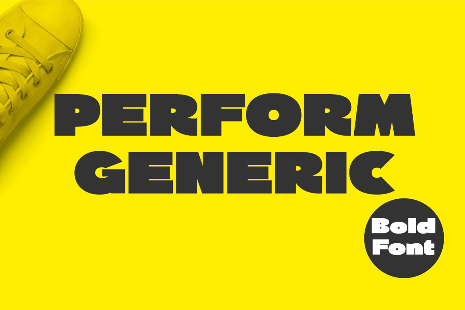 PERFORM GENERIC Font, a Sans Serif Font by 177Studio | Creative Market