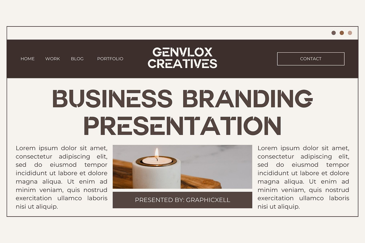 Genflox Futuristic Font Typeface