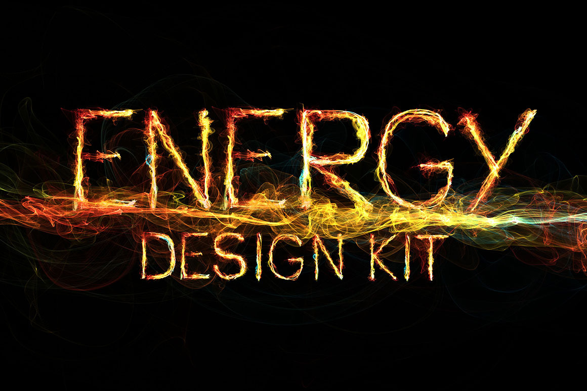 Energy Design Kit, a Background Graphic by DesignSomething