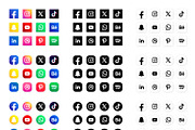 Social media icons pack