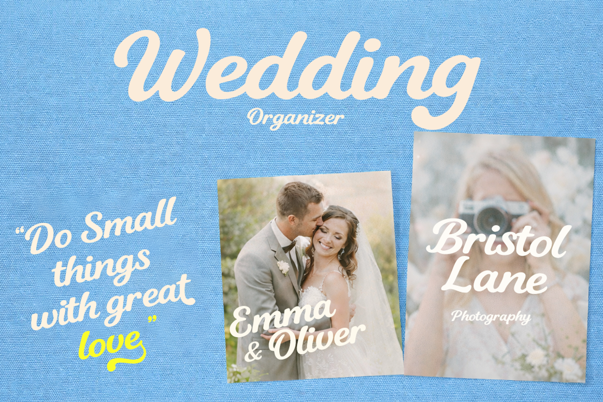 Raylin is a bold handwritten script, a Handwritten Font by cocodesign