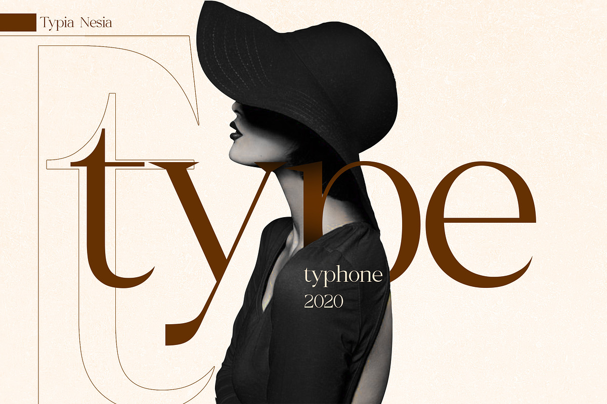 Typhone Serif, a Serif Font by Typia Nesia | Creative Market
